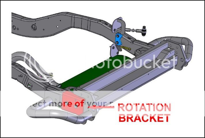 Rear bumper drivers side rotation bracket - American Expedition ...